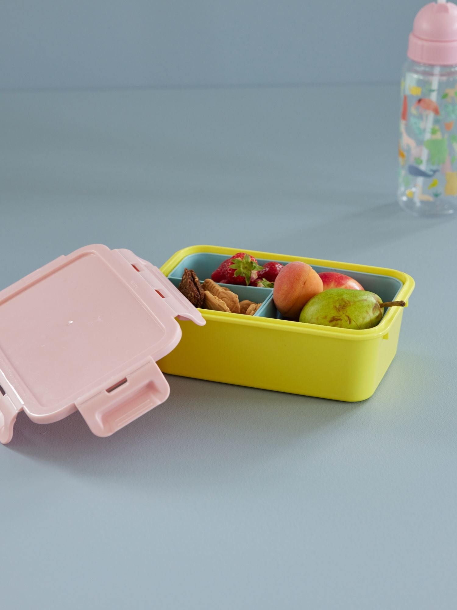 Soft Pink and Yellow Lunch Box – 3LittlePicks