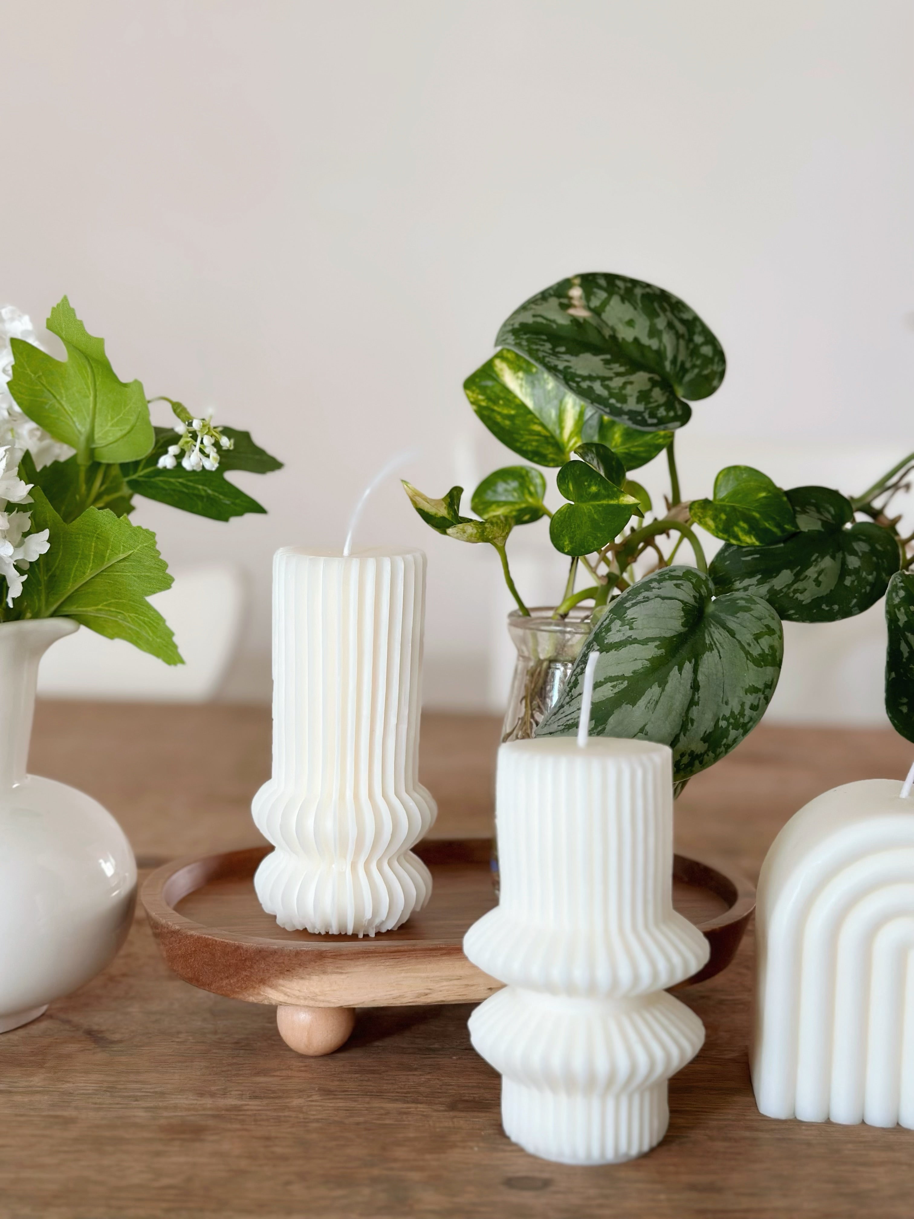 Columnar Harmony Fluted Candles (2 options) – 3LittlePicks