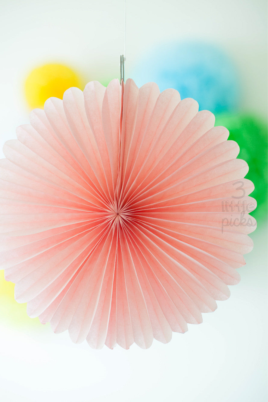 Paper Wheel Fan 25cm – 3LittlePicks