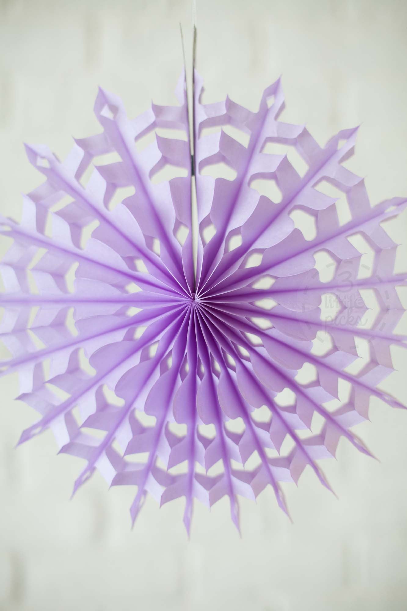 Frozen Snowflake Fan 30cm – 3LittlePicks